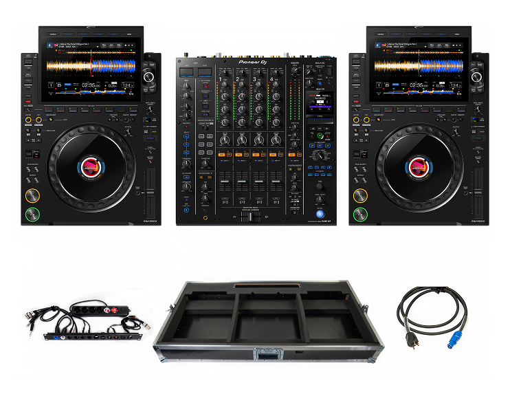 2 x Pioneer DJ CDJ-3000 + Pioneer DJM A9 Mixer Bundle Pack – SoundStoreXL