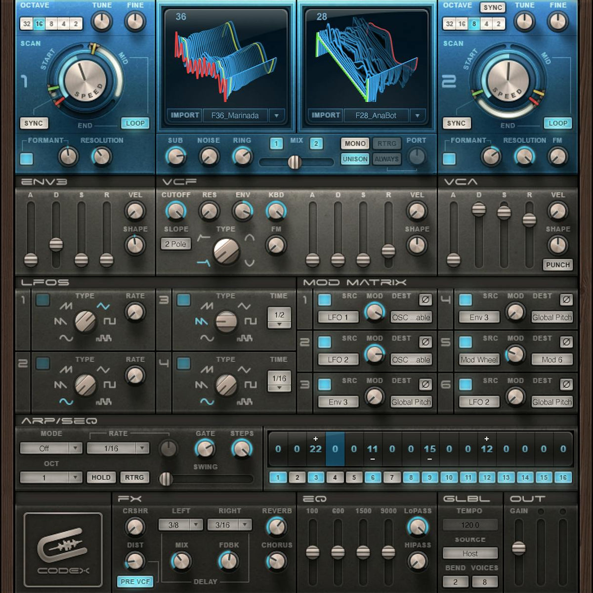 WAVES | Waves Codex Wavetable Synth - Download now – SoundStoreXL